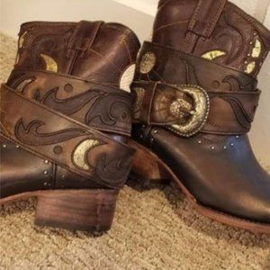 Freebird by Steven Shoes | Nib Steve Madden Freebird Leather Ankle Boot ...